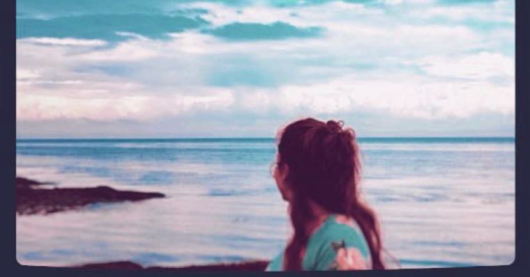 Le ciel se marie avec la mer - Élise Cormier