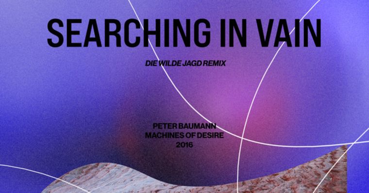 Peter Baumann - Searching In Vain - Die Wilde Jagd Remix