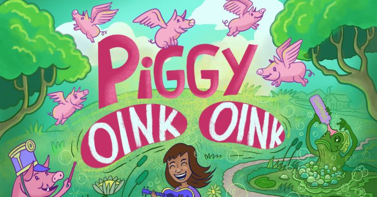 Piggy Oink Oink fleaBITE