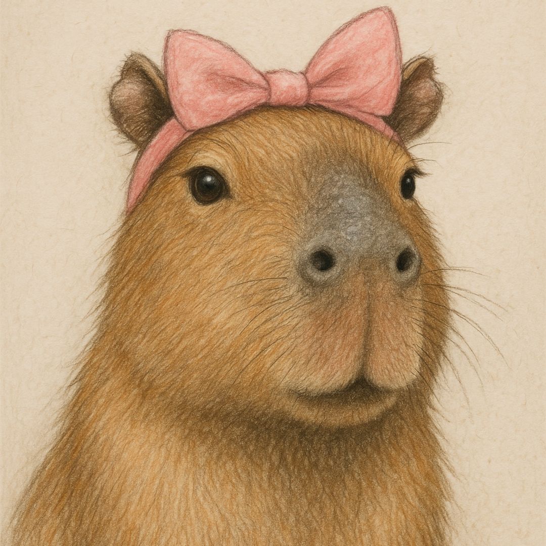 Capybara in a Pink Tiara (Remastered 2025) - CesV!e!ra