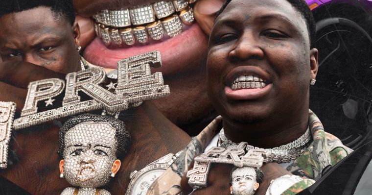 Crip Blue Hundreds by Big Moochie Grape