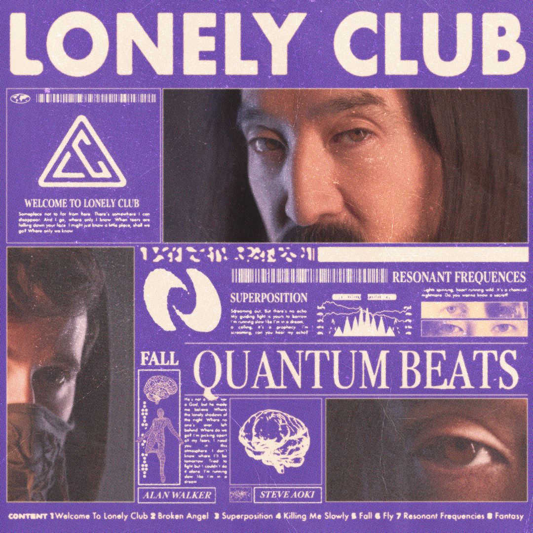 Quantum Beats - Alan Walker, Steve Aoki, Lonely Club