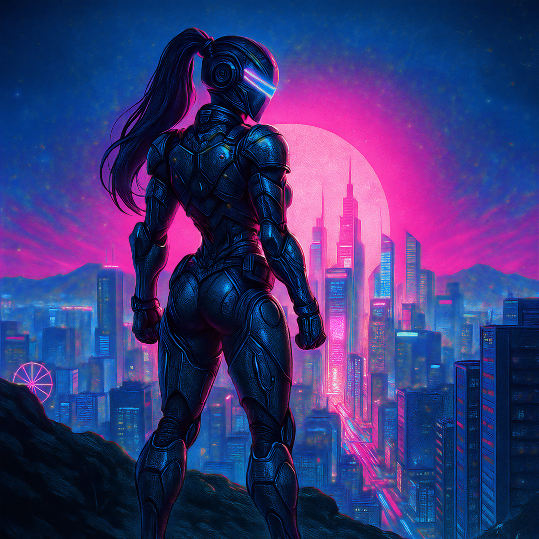 The Midnight Guardian Cat - WOLF