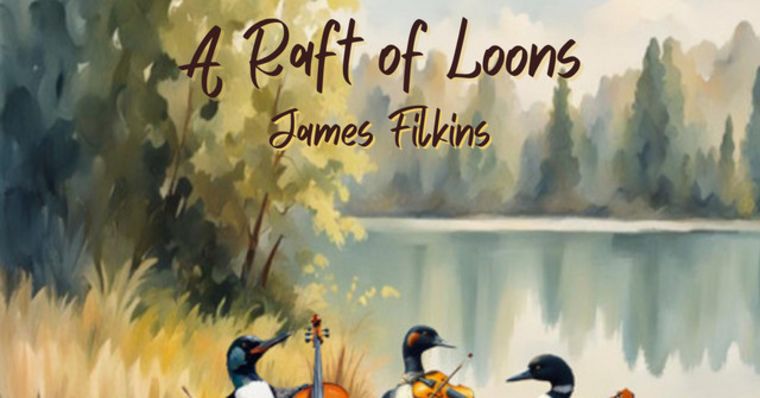 James Filkins - A Raft of Loons